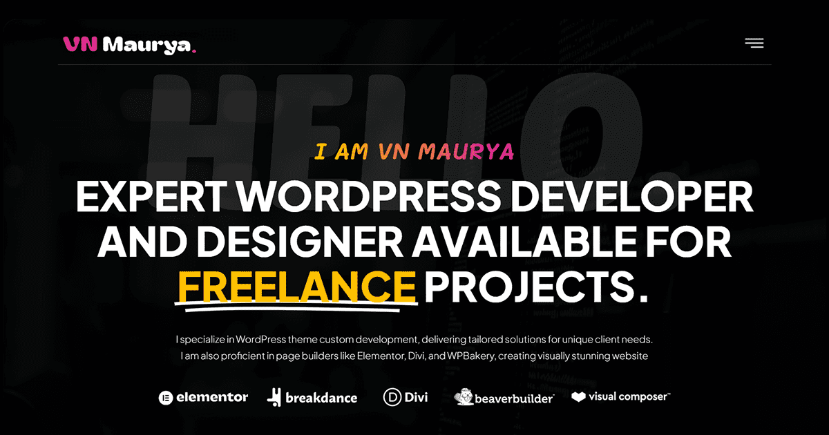 Expert Web Development, Custom Themes, SEO & Marketing Solutions